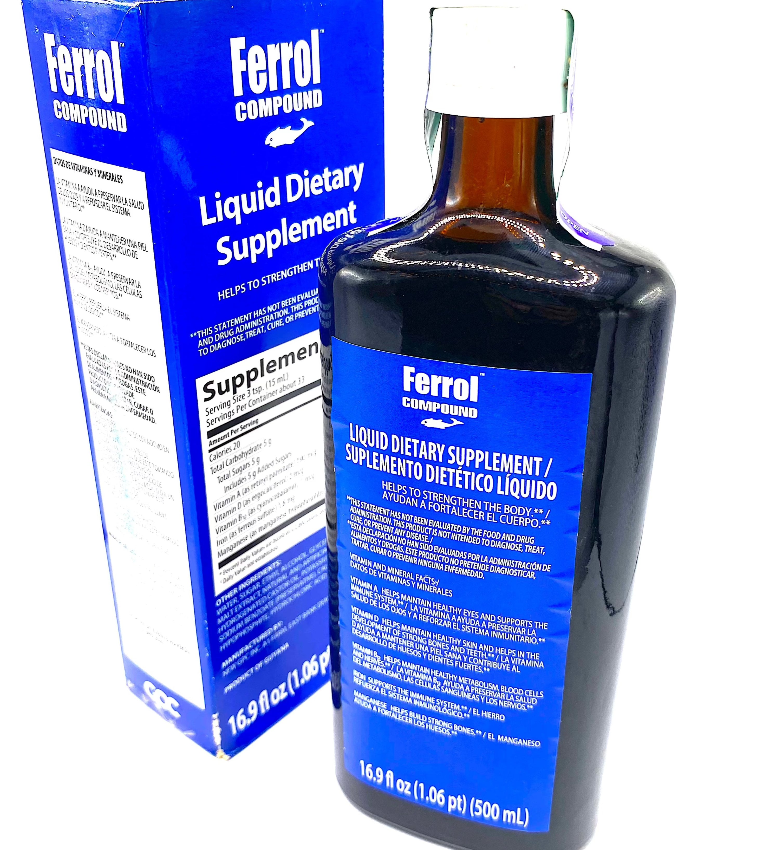 Ferrol Compound - Iron Supplement + Vitamin B12 [500 ml] - Best ...