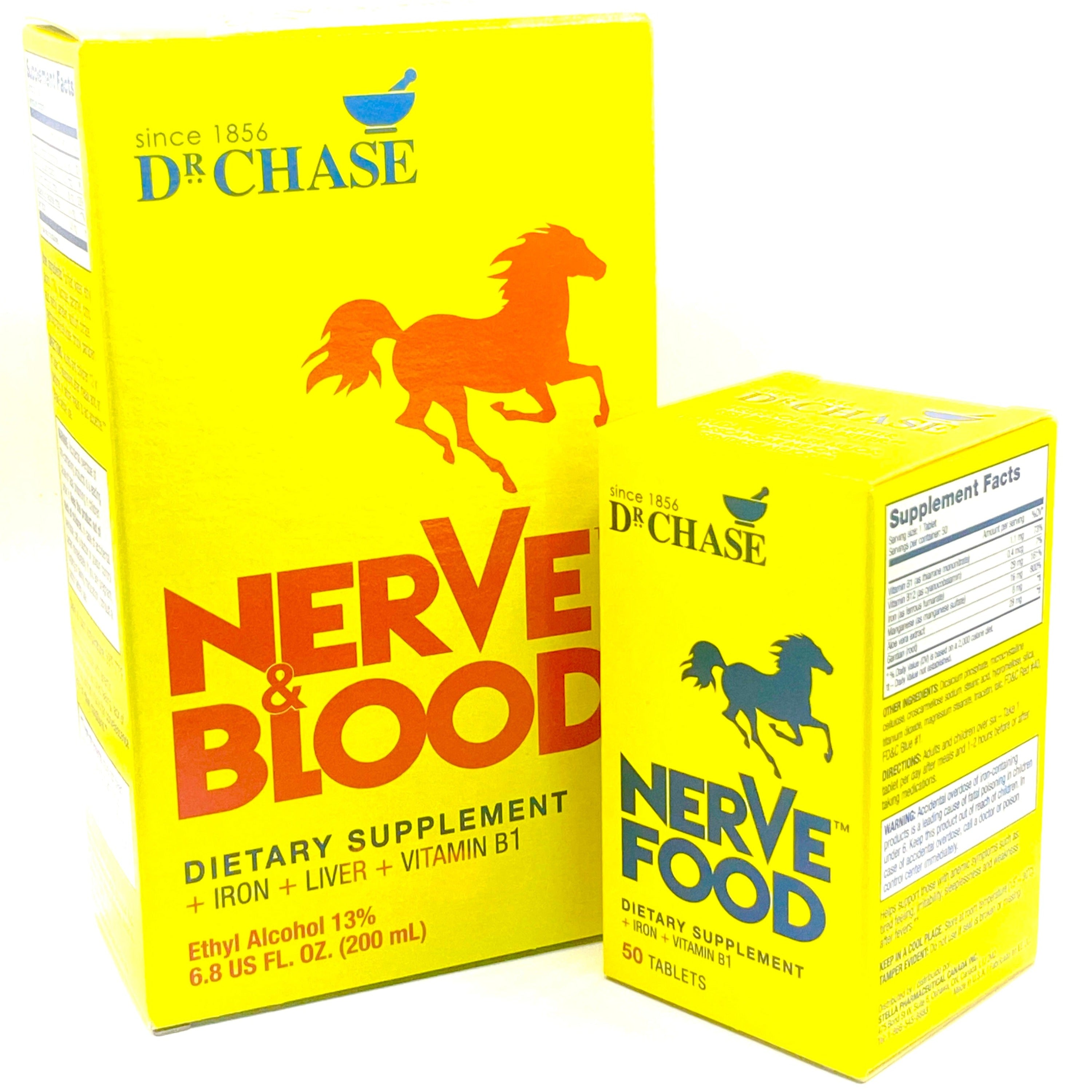 Dr. Chase Tablets [Nerve & Blood + Nerve Food] *Special Offer* - Best ...